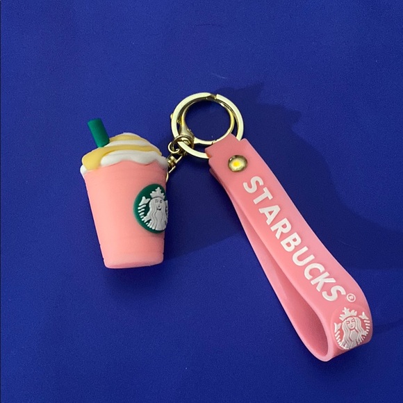 Starbucks | Accents | Starbucks Pink Frappuccino Keychain | Poshmark